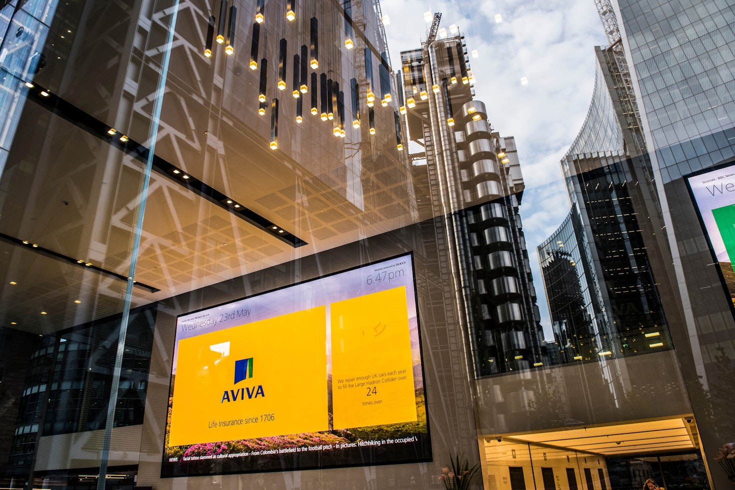 Insurer Aviva Seeks New London Headquarters to Cut Post-Pandemic Office ...